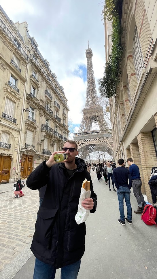 Paříz avec mon amis